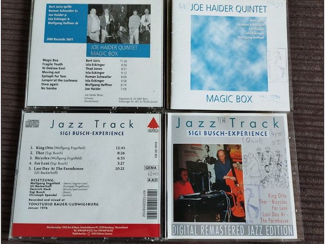 Joe Haider Quintet+Sigi Busch - Magic Box+Experience