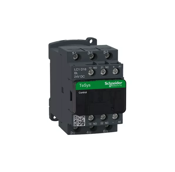 Kontaktor LC1 D18 BL 24V DC 3p Schneider