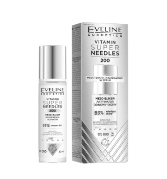 EVELINE - VITAMIN SUPER NEEDLES 200 MESO-ELIXIR SKIN RENEWAL ACTIVATOR 30ML