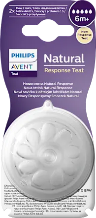 PHILIPS AVENT
Natural Resonse cucla za brzi protok, od 6+ meseci, 2 kom