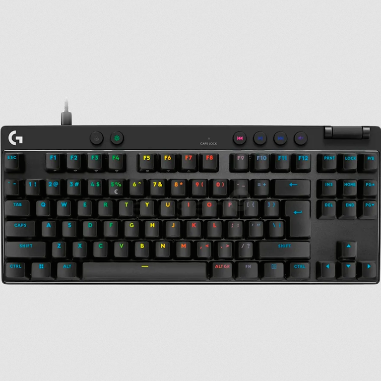 LOGITECH PRO X TKL RAPID Gaming Keyboard - BLACK - US - USB