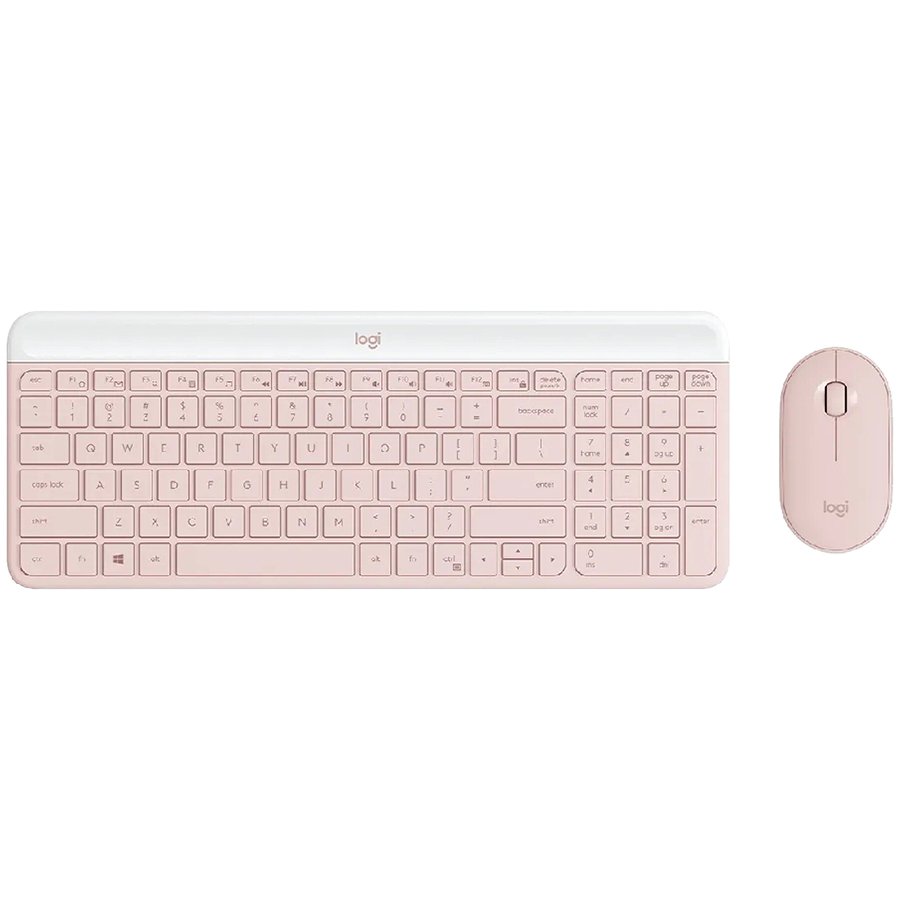 LOGITECH MK470 Slim Combo - ROSE - US 2.4GHZ