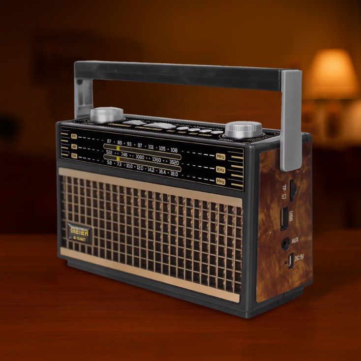 RETRO RADIO PRIJEMNIK TRANZISTOR SIVI 19404-6224GN PRENOSNI