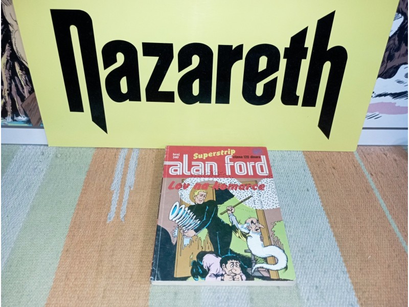 ALAN FORD broj 340 - SUPER STRIP