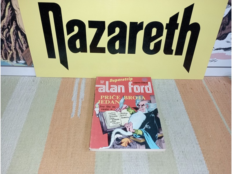 ALAN FORD broj 343 - SUPER STRIP