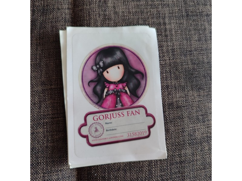 Lot 3 komada Santoro Gorjuss panini