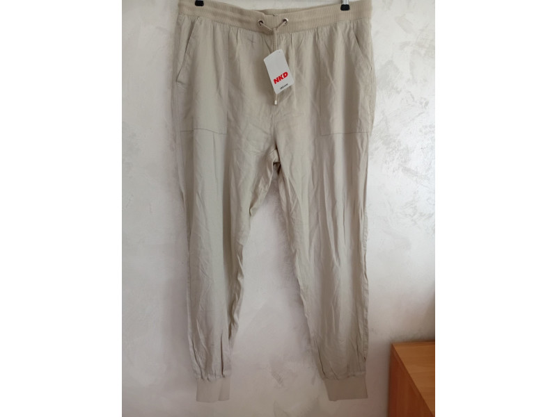 Pantalone od lana i pamuka vel L-XL NOVO
