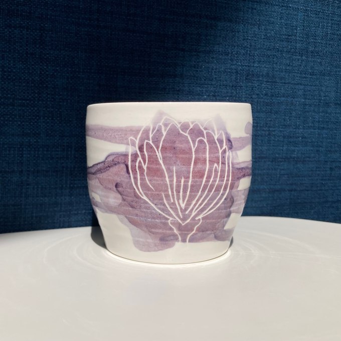 porcelanska šolja bez drške