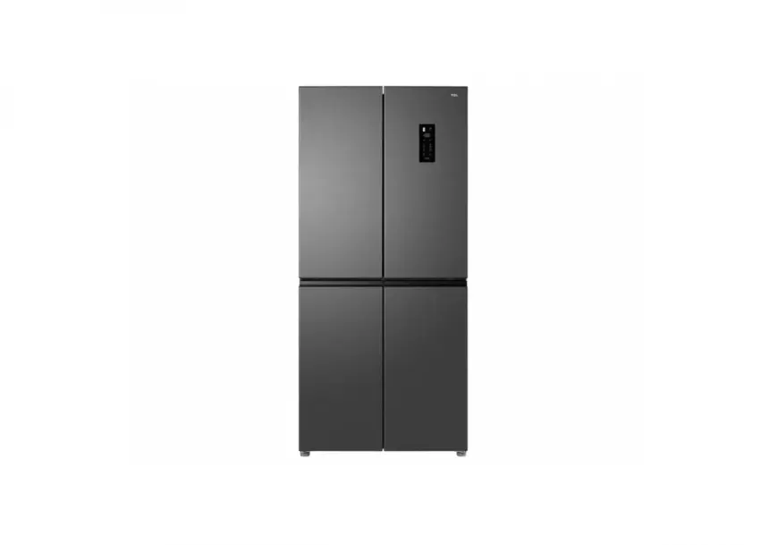 Frižider TCL RP465TSE1/samostojeci/kombinovani/Cross-door/Total No Frost/E/470L/186x83,3x67,8cm/siva
