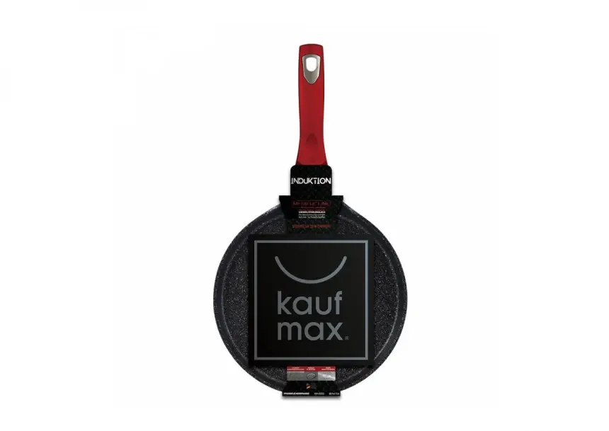 KAUFMAX Tiganj za palačinke 25cm kaufmax burgundy line