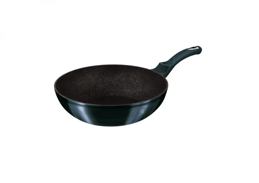 KAUFMAX Wok tiganj 26cm metallic line aquamarine edition