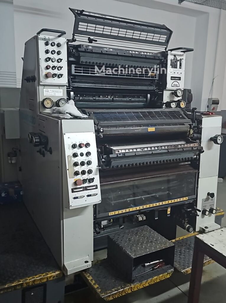 Roland R 202 2 Renk Ofset Baskı Makinesi ofset mašina