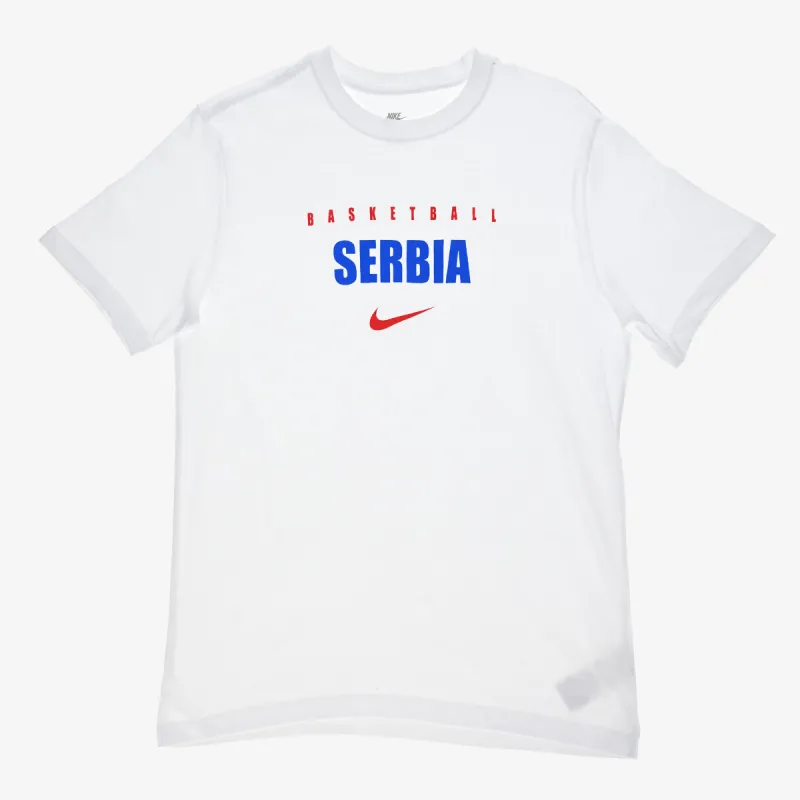 Nike S M NK TM SS COTTON TEE-WHITE