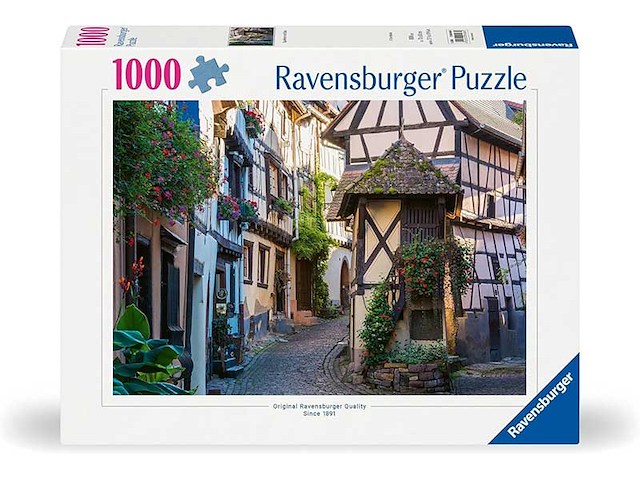 Puzzle slagalica 1000 delova Egišajm u Alzasu, Francuska Ravensburger 12000468