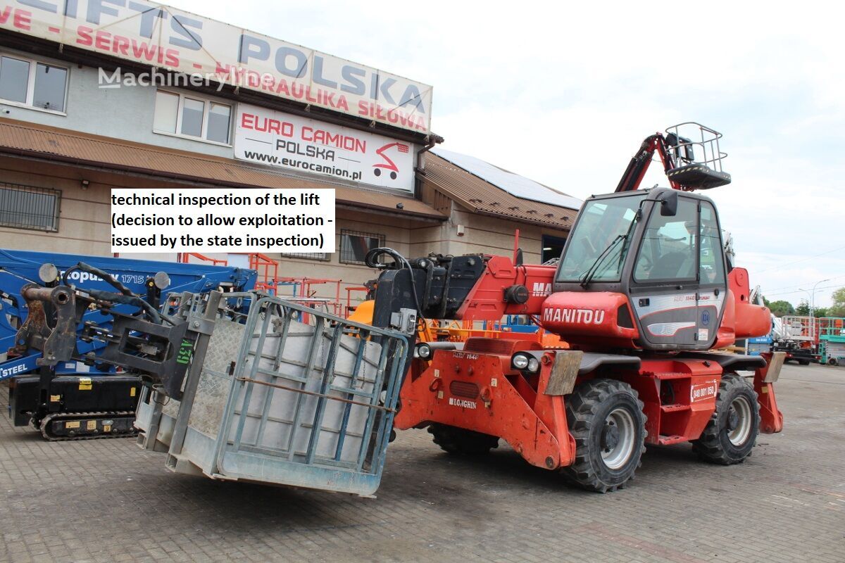 Manitou MRT 1840 Easy Turbo - 18m / basket / telehandler teleskopski utovarivač