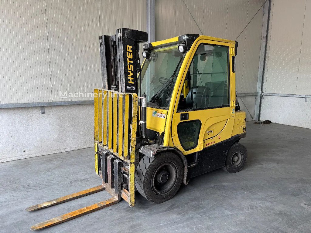 Hyster H25 FT 3-delige mast Sideshift Vorkenversteller Cabine viljuškar na gas