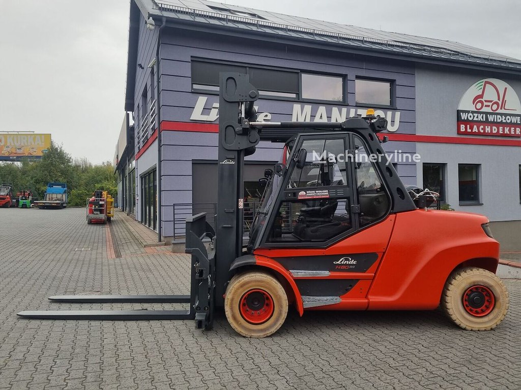 Linde H80T-03/1100 viljuškar na gas