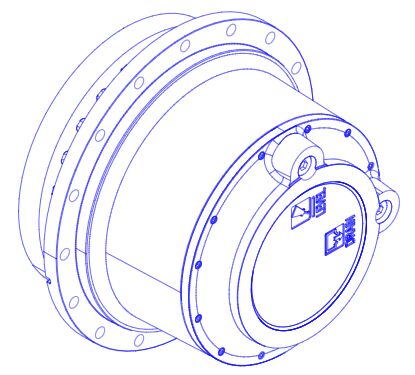 Caterpillar 610-8800 krajnji pogon za Caterpillar bagera