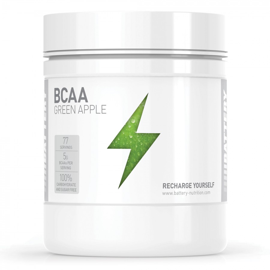 BATTERY BCAA Green Apple 500g