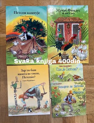 Decije knjige- Petson i findus