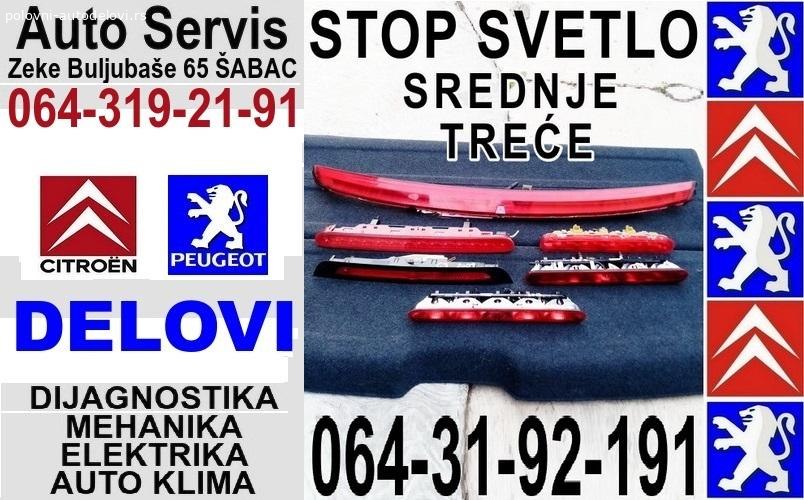 STOP Svetlo TREĆE SREDNJE Pežo Citroen Peugeot