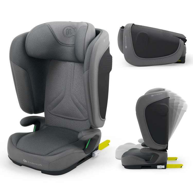 Kinderkraft auto sediste UNITY 2 I-Size GREY