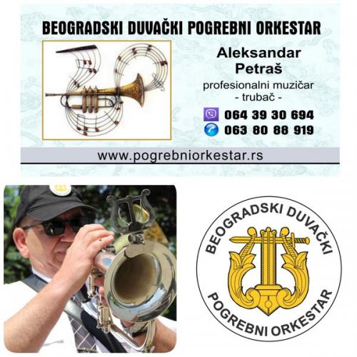 Solo truba, violina, harmonika, crkveni hor orkestar za sahrane pogrebe