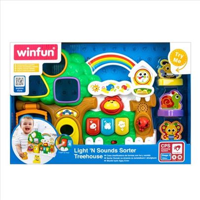 Winfun edukativni sorter kucica muzicki sa oblicim