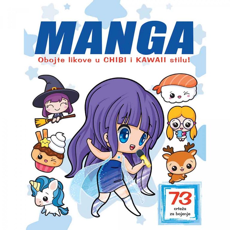 MANGA: OBOJTE LIKOVE U CHIBI I KAWAII STILU