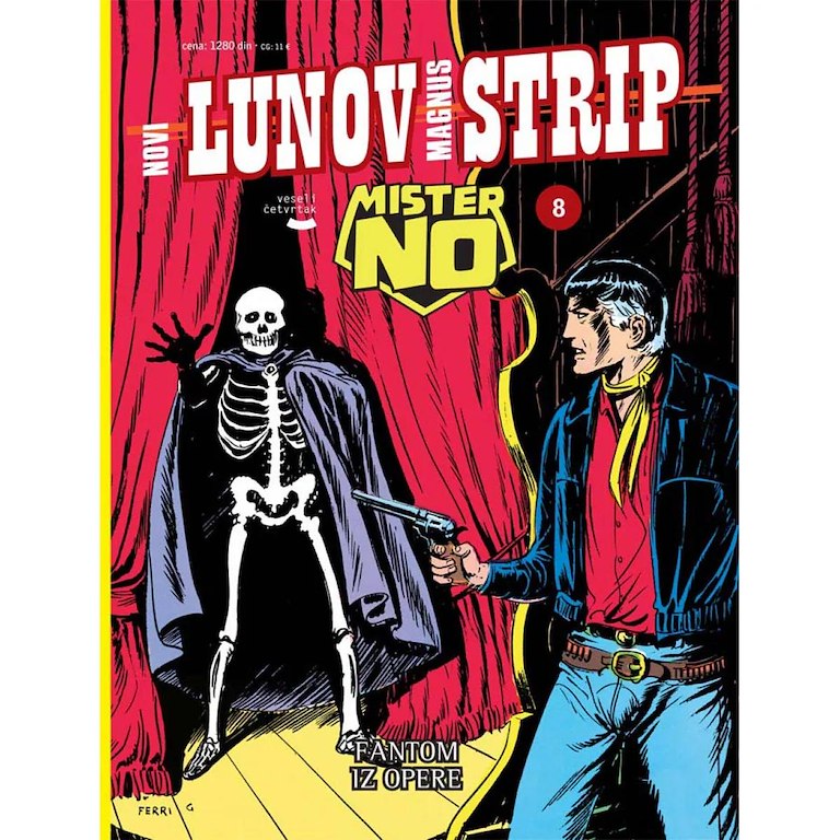 MISTER NO Fantom iz opere, Lunov Magnus strip 8
