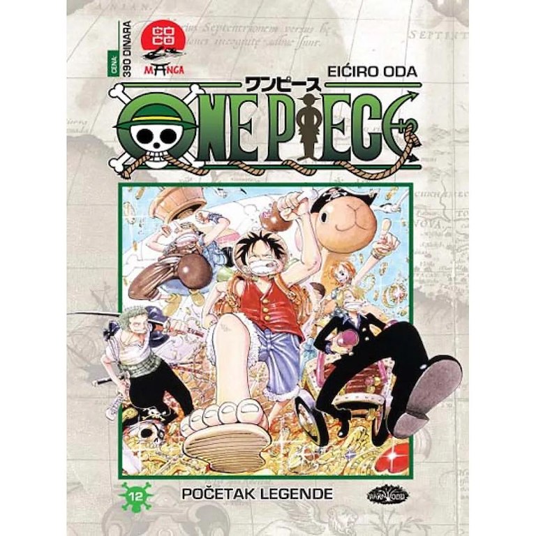 ONE PIECE 12 Početak legende