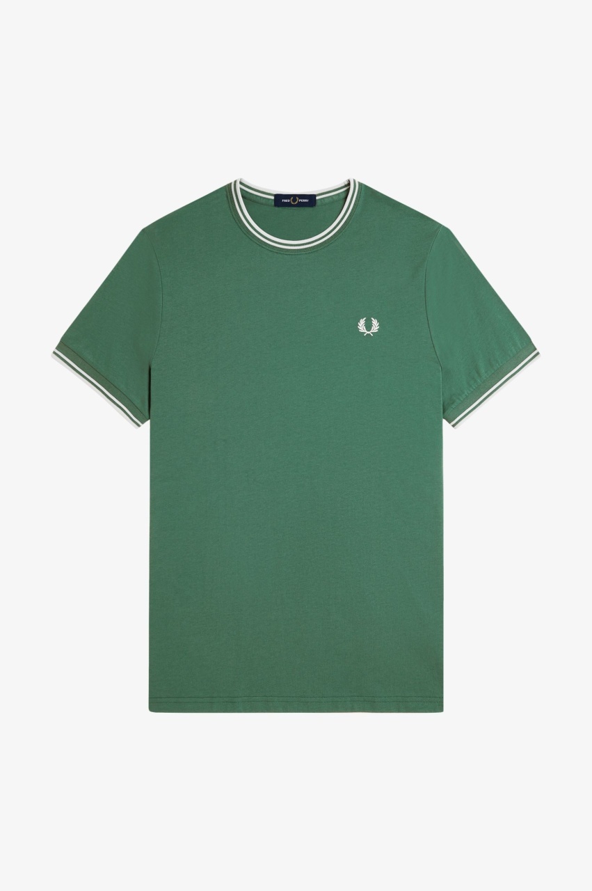FRED PERRY TWIN MAJICA SGREEN