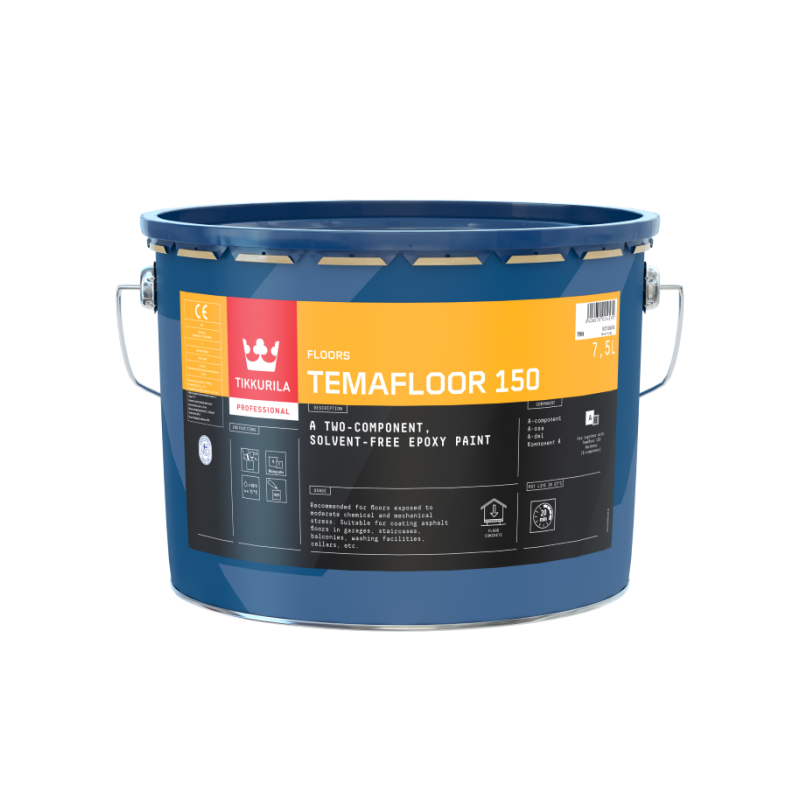 Tikkurila Temafloor 150 2K epoksidna boja za podove u enterijeru