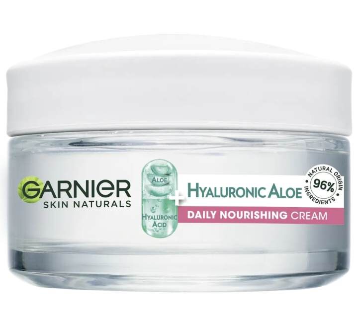 GARNIER SKIN NATURALS HYALURONIC ALOE HRANLJIVA KREMA 50 ML