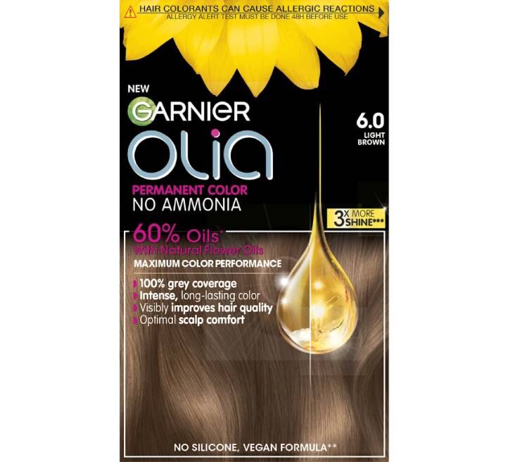 Garnier Olia Boja za kosu 6.0 svetlo smeđa