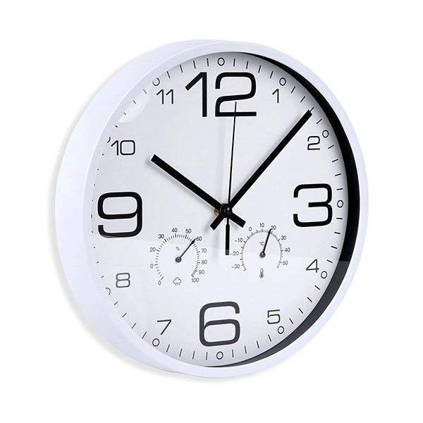 Zidni sat sa termometrom 30cm Vilde 569939