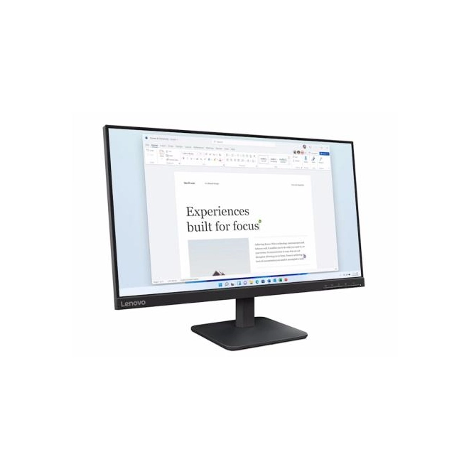 Monitor LENOVO L24-4e 23.8 "/IPS/1920x1080/100Hz/4ms/HDMI, VGA/crna