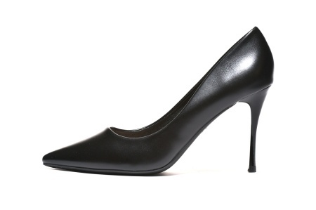 L242562BLK - Ženske salonke crne elegant