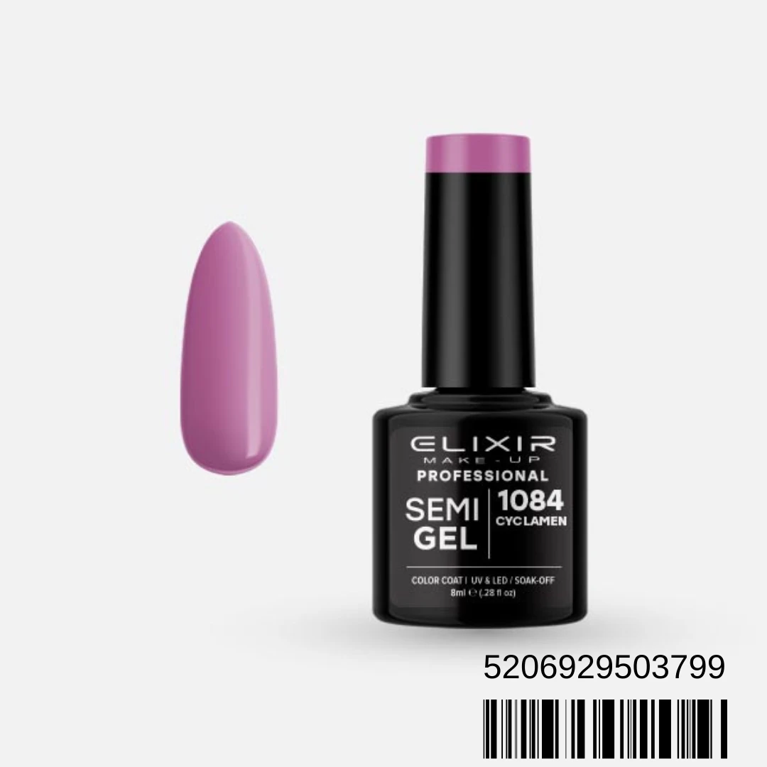 ELIXIR SEMI GEL LAK U BOJI 8ML 1084 CYCLAMEN