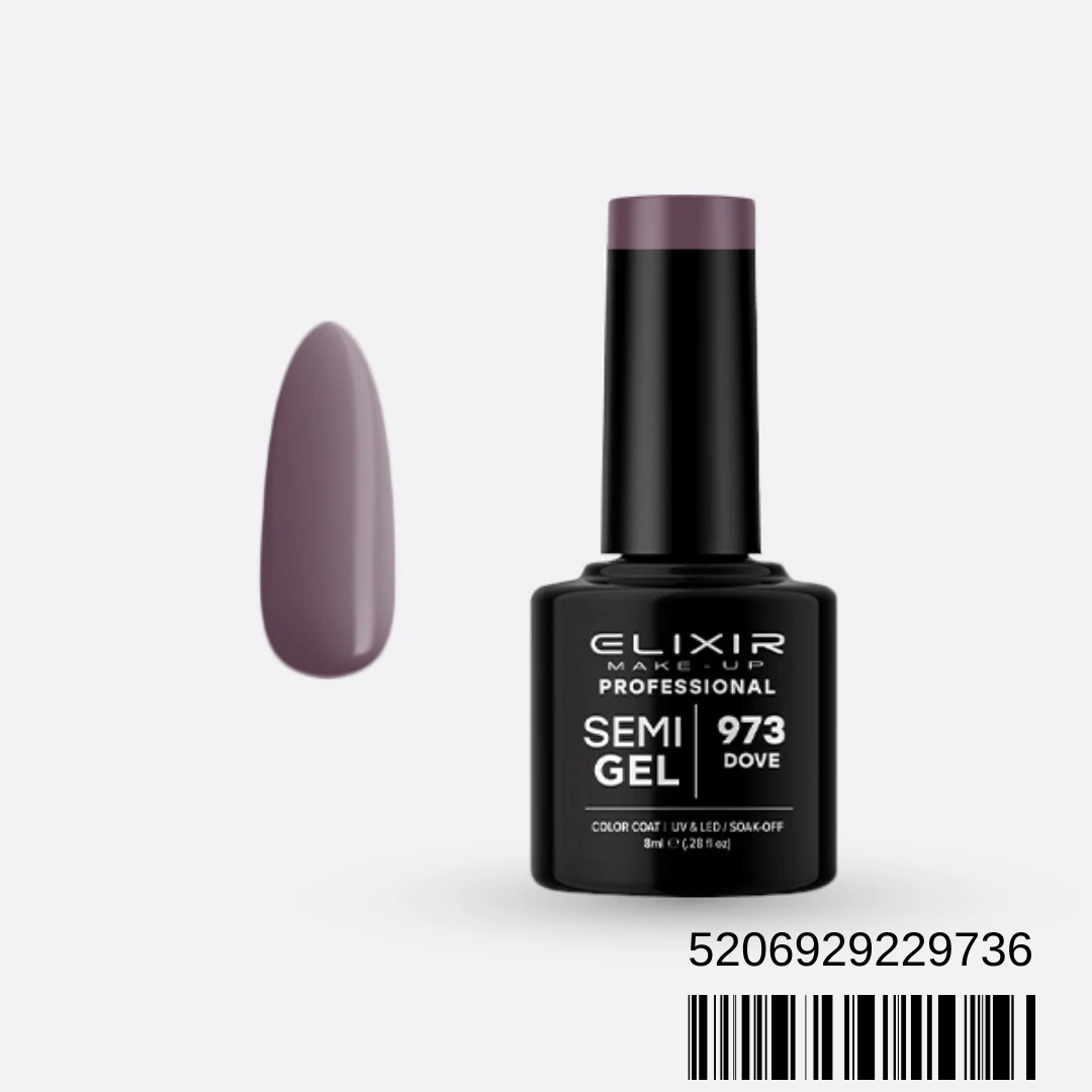 ELIXIR SEMI GEL LAK U BOJI 8ML 973 DOVE