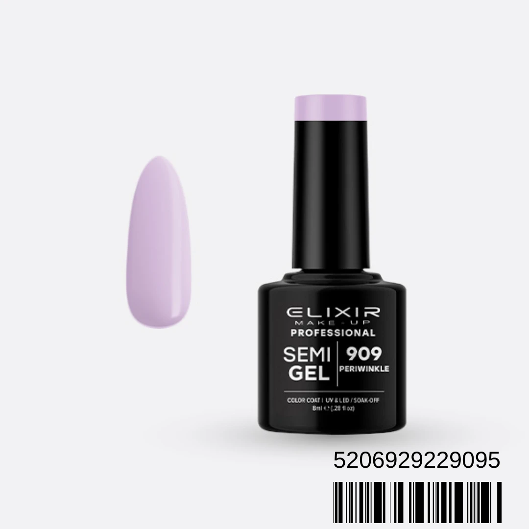 ELIXIR SEMI GEL LAK U BOJI 8ML 909 PERIWINKLE