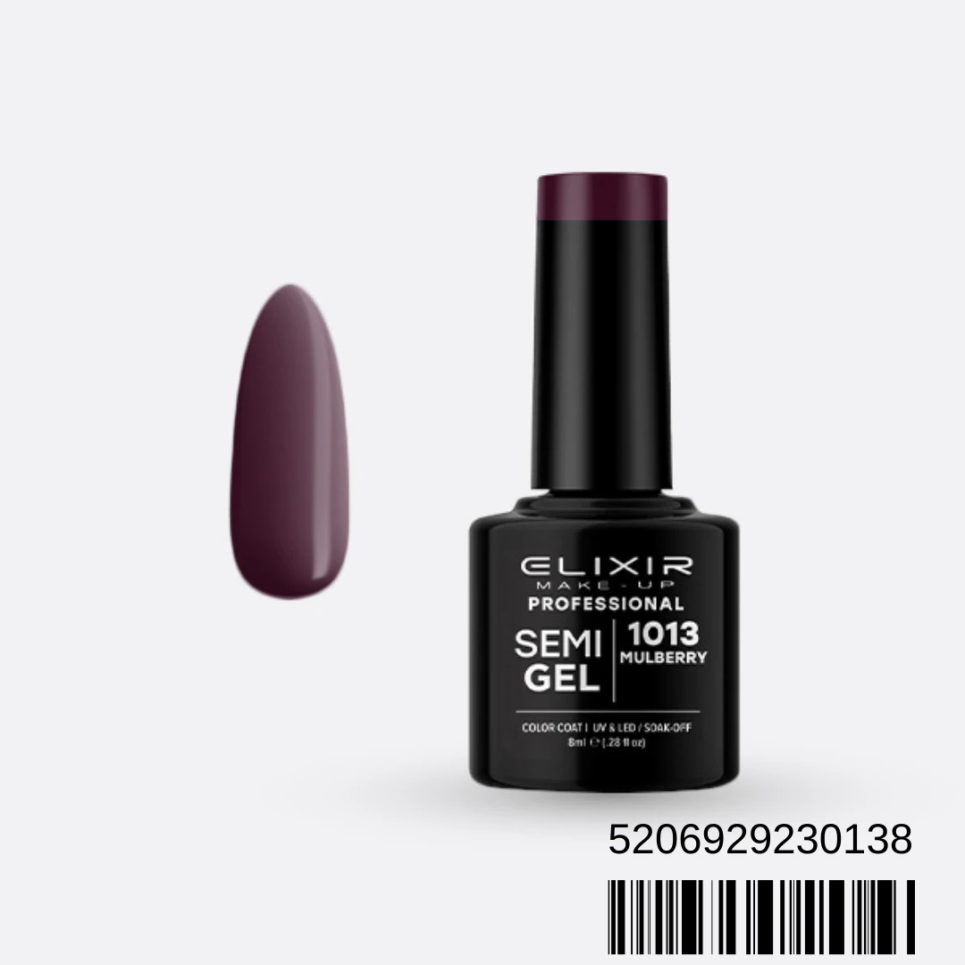 ELIXIR SEMI GEL LAK U BOJI 8ML 1013 MULBERRY