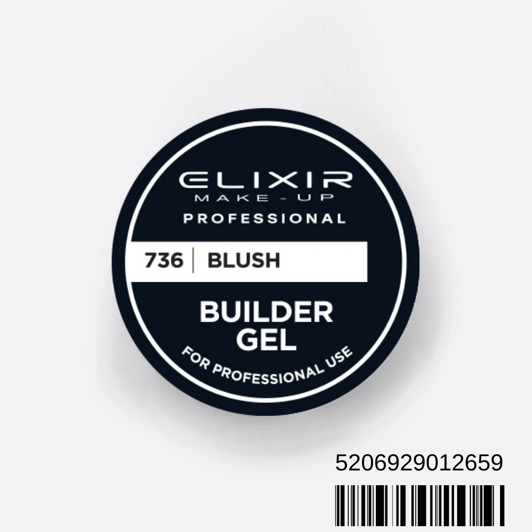 ELIXIR BUILDER GEL 30G 736 BLUSH