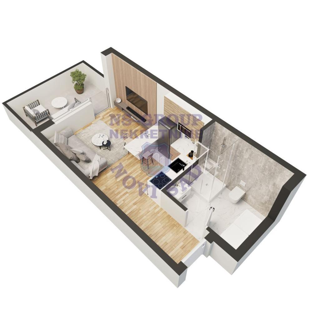 Stan na prodaju, 24m2, 42.580€