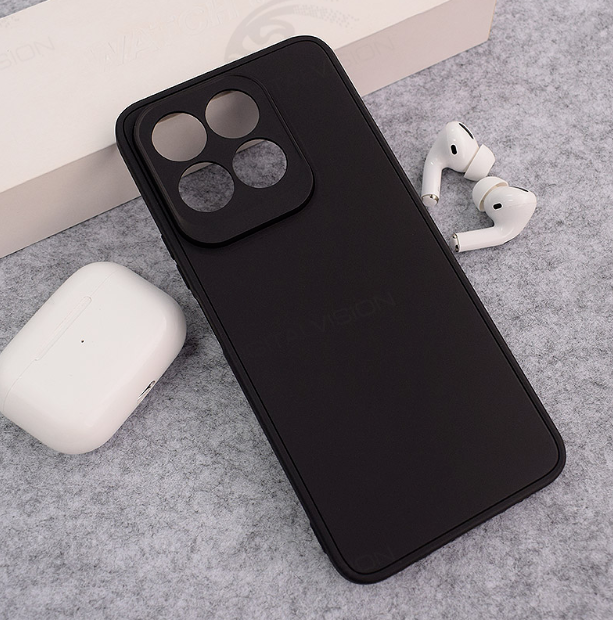 Honor X6c 3D Camera silikonska futrola (Black)
