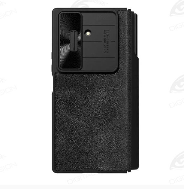 Samsung Z Fold 7 futrola na preklop Nillkin Qin (Black)