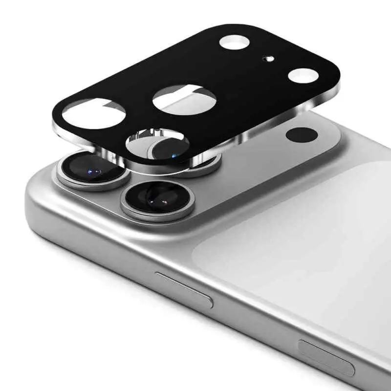 Zastita kamere 3D Full Cover za iPhone 17 Pro Max 6.9 crna