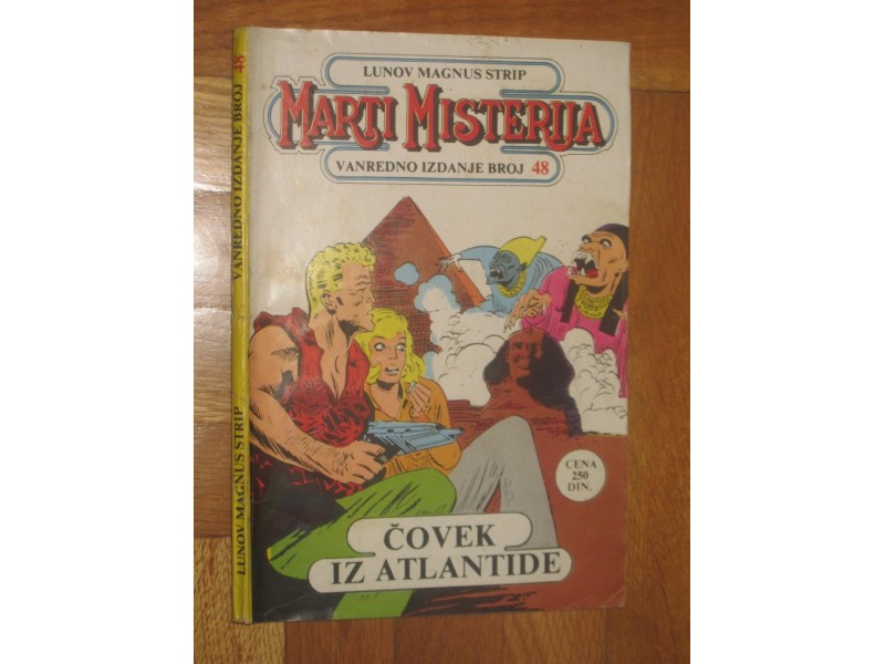 Marti Misterija 48 - Čovek iz Atlantide (Dnevnik)