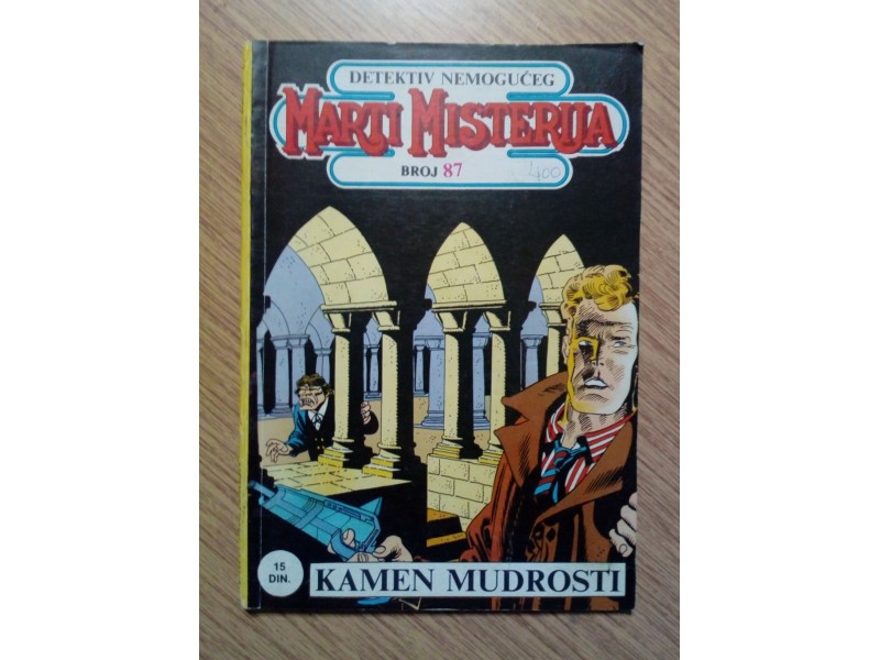 MARTI MISTERIJA broj 87 - Kamen mudrosti (dnevnik)