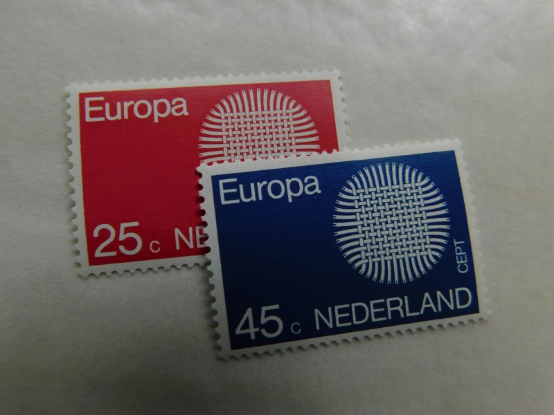 HOLANDIJA EUROPA 1970 KOMPLET ČISTA SERIJA